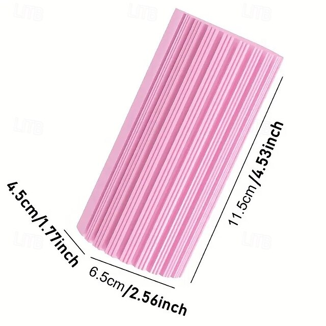 6PCS Magic Dust Cleaning Sponges, PVA Sponges for Wet Wiping Blinds ...