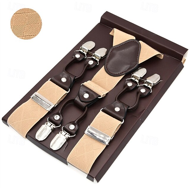 Leather Body Chest Harness Suspenders Adjustable Buckle Shoulder Armors ...