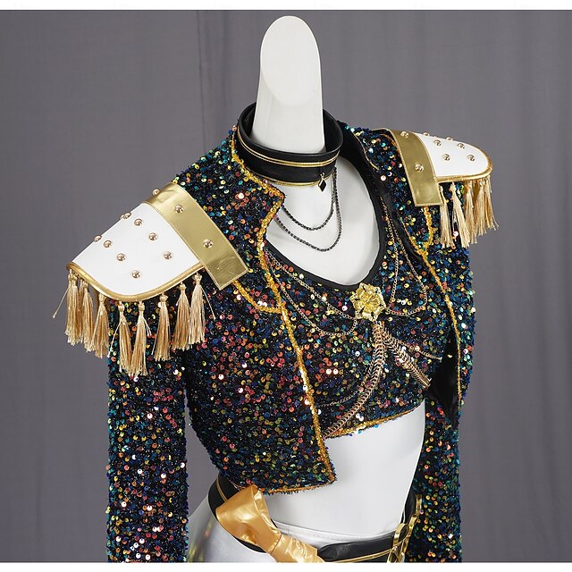 Korean Idol Inspired Idol Pop Star Costume Fancy Dress Virtual Idol for ...