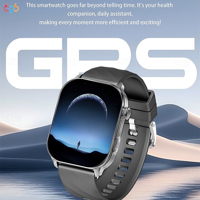 Smart Watch 2.01 inch Smartwatch Fitness Running Watch Bluetooth ...