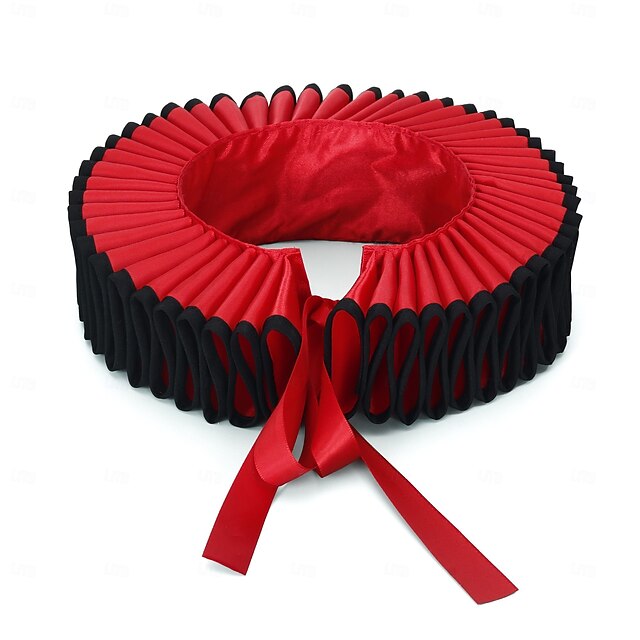 Rococo Victorian Renaissance Elizabethan Ruffle Collar Circus Joker ...
