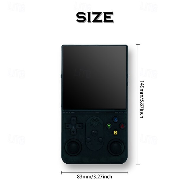 5 colors available Open Source T16 max Game Console 64G Retro Handheld ...