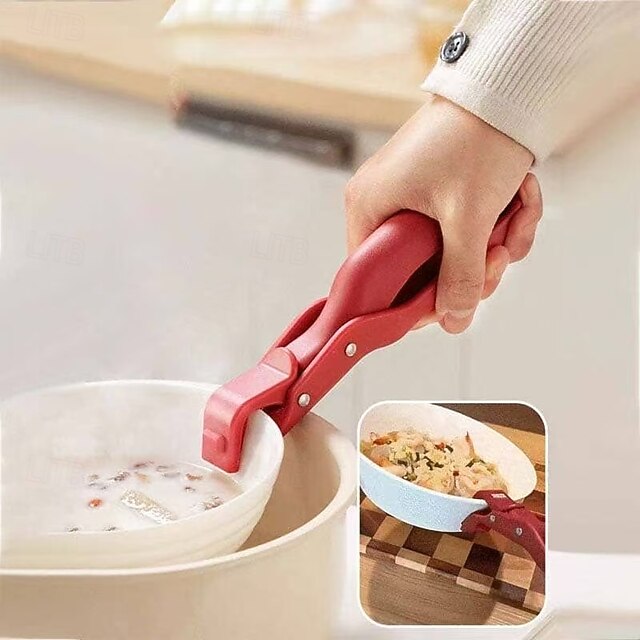 2pcs Multi-Purpose Anti-Scald Bowl Holder Clip for Kitchen, Non-Slip ...