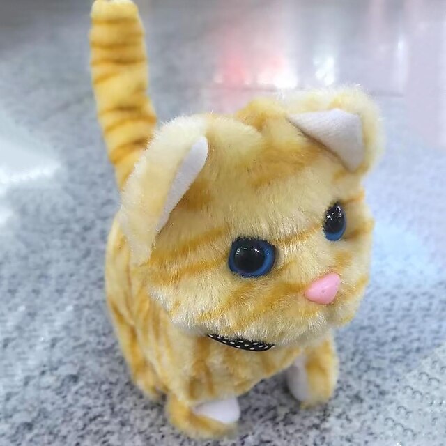 Robot Cat My Realistic Robot Kitten Interactive Kitty Toy That Walks ...
