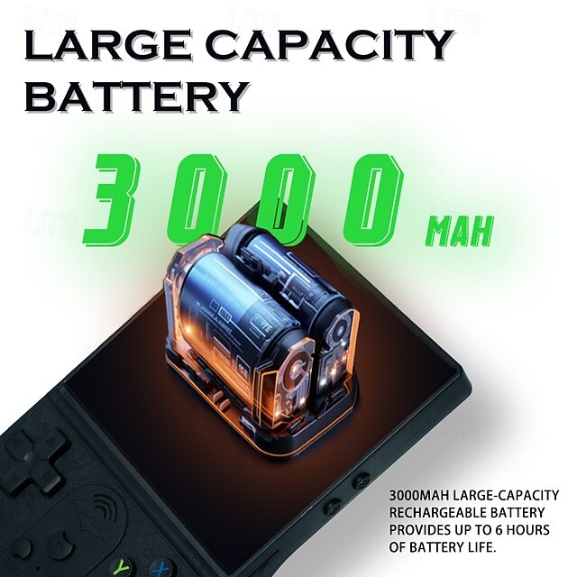 5 colors available Open Source T16 max Game Console 64G Retro Handheld ...