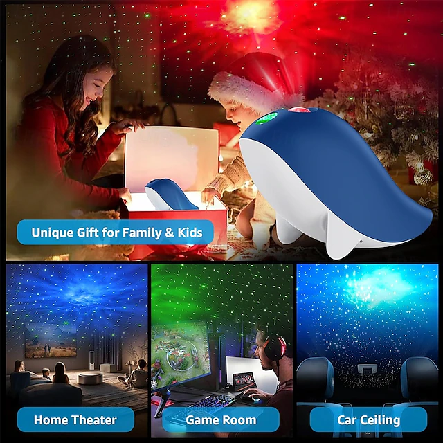 Star Projector, Lights,Bedroom Bedside Lamps Night Light for Kids ...