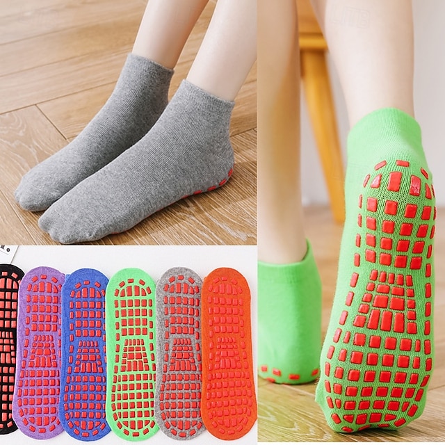 Women's Yoga Socks, Professional Non-Slip Pilates and Dance Fitness ...