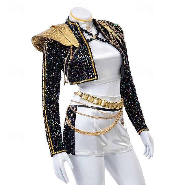 Korean Idol Inspired Idol Pop Star Costume Fancy Dress Virtual Idol for ...