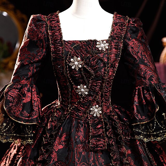 18th Century Women's Rococo Ball Gown Princess Maria Antonietta Rococo ...