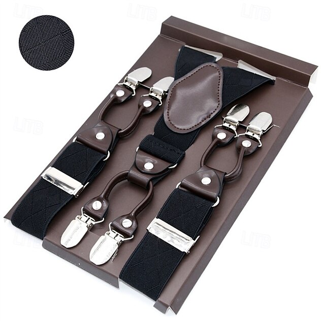 Leather Body Chest Harness Suspenders Adjustable Buckle Shoulder Armors ...