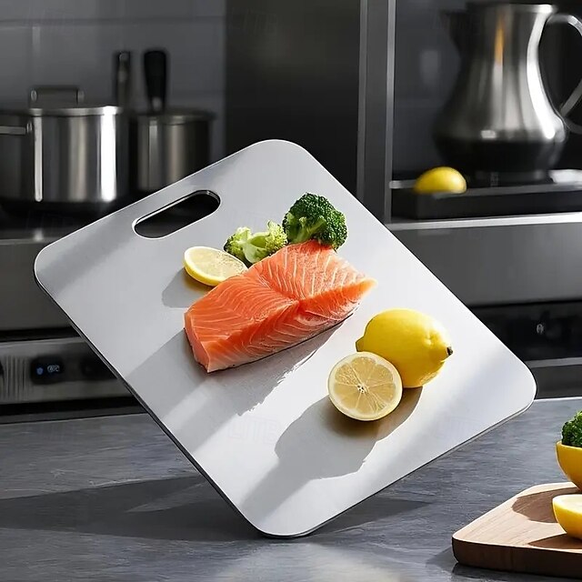 Planches à découper en alliage de titane de qualité supérieure, double ...