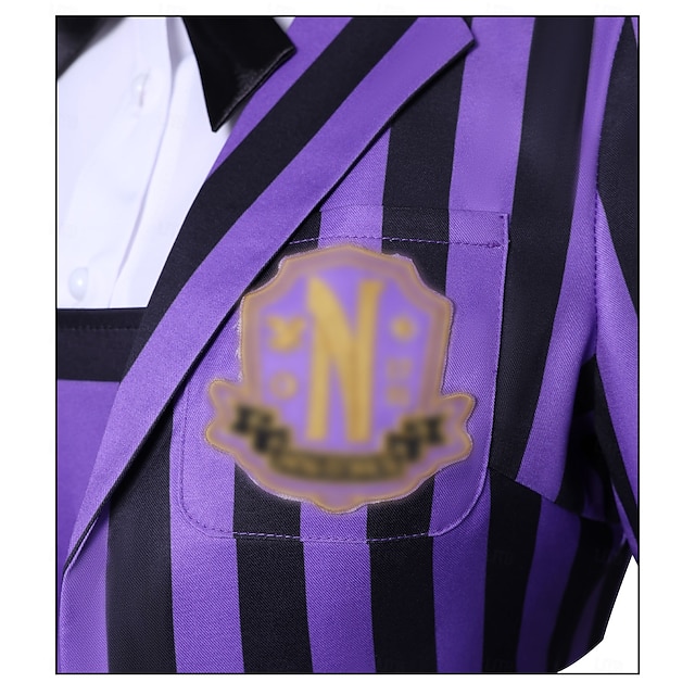 Gothic Horror Dark Academia Costume School Uniform Fancy Dress Cosplay ...
