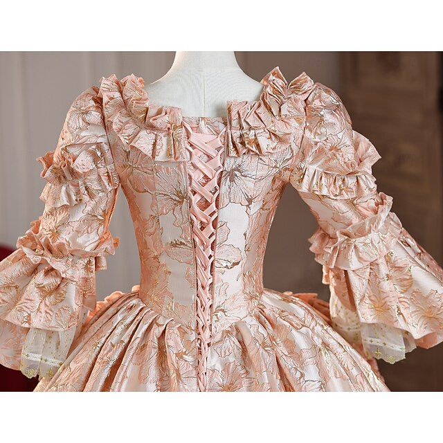 18th Century Women's Rococo Ball Gown Princess Maria Antonietta Rococo ...