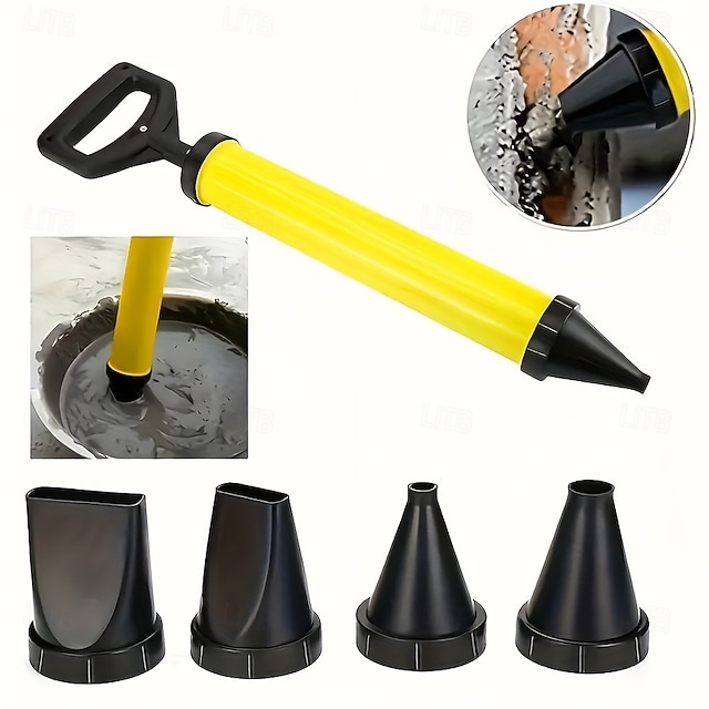 Concrete And Cement Pump, Grout Sprayer, Grout Filling Tool with 4 ...