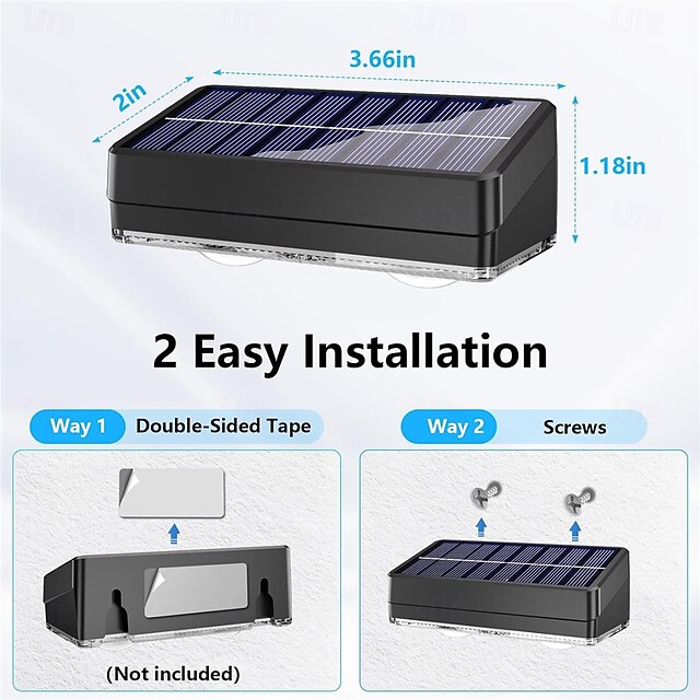 Led Solar Wall Lights Trail Lights Fence Lights Fence Lights Stage ...