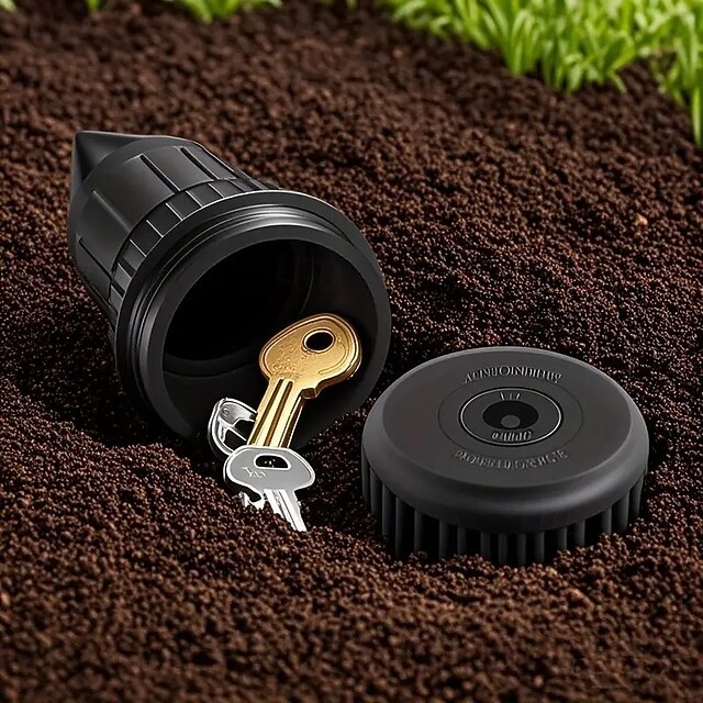 Hidden Key and Money Safe, Outdoor Water Sprinkler Camouflage Design ...