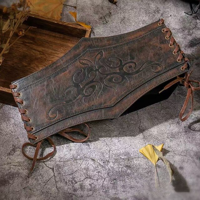 Retro Vintage Medieval Renaissance Waist Belt Warrior Viking Celtic ...