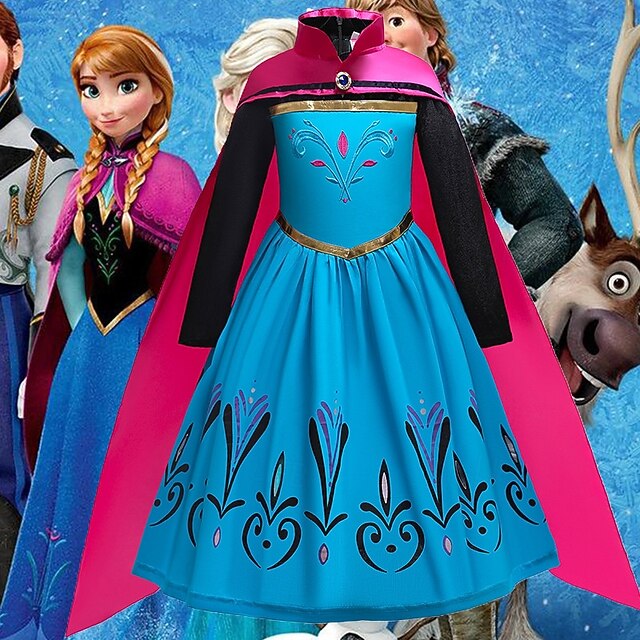 Book Week 2026 Frozen Fairytale Princess Anna Flower Girl Dress Theme ...