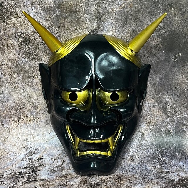 Carnival 2026 Horror Scary Samurai Demon Carnival Mask Japanese Oni ...