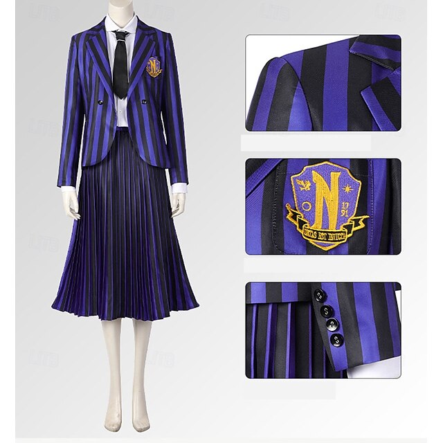 Dark Academia Carnival Fancy Costume School Uniform Gothic Horror ...