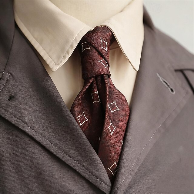 Men's Neckties Fashion Classic Modern Contemporary Patterned Wedding ...