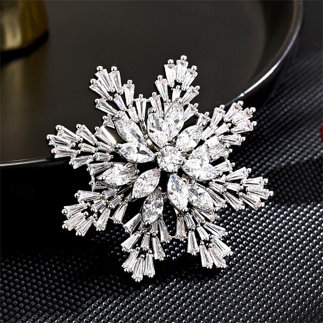 Brooches Classic Retro Geometrical Floral Elegant Fashion Personalized ...