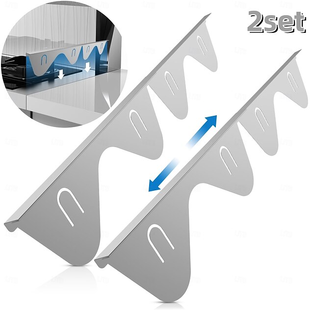 2 Pack Retractable Stainless Steel Stove Gap Covers Kitchen Counter Gap ...