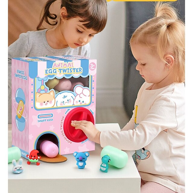 Vending Machine Kids Toys Mini Vending Machine 6 Doll Operated Gumball ...