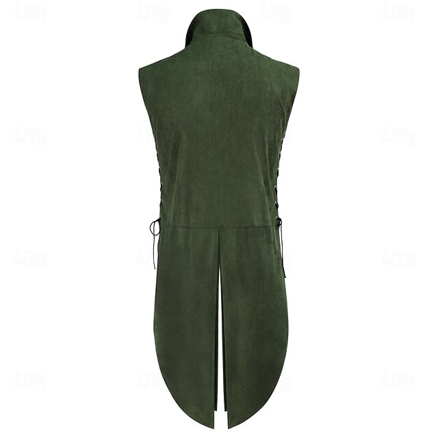 Retro Vintage Medieval Renaissance Armor Vest Elf Viking Ranger Fancy ...
