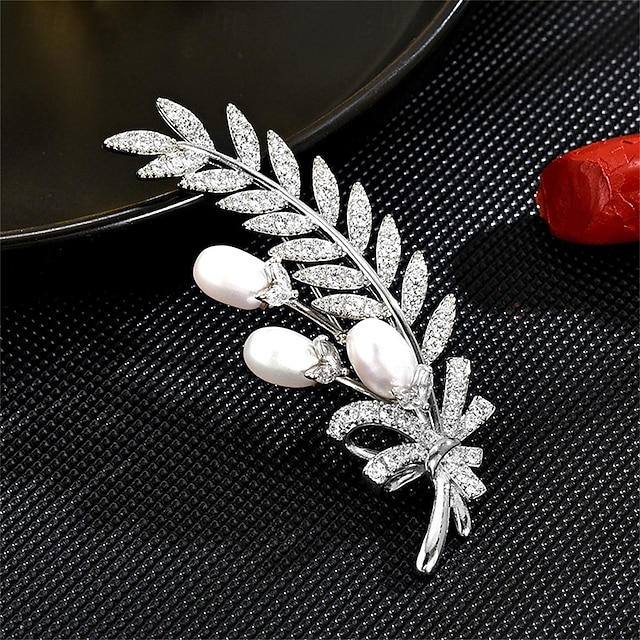 Brooches Classic Retro Geometrical Flower Elegant Fashion Personalized ...
