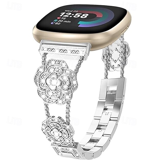 Smart Watch Band Compatible with Fitbit Versa 4, Sense 2, Versa 3 ...
