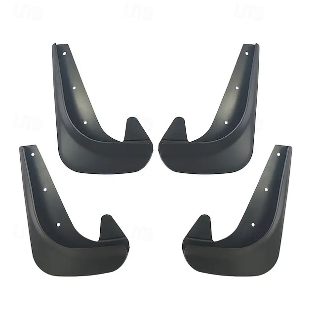 4pcs Durable Plastic Car Fender Splash Guards All-Season Protection for ...