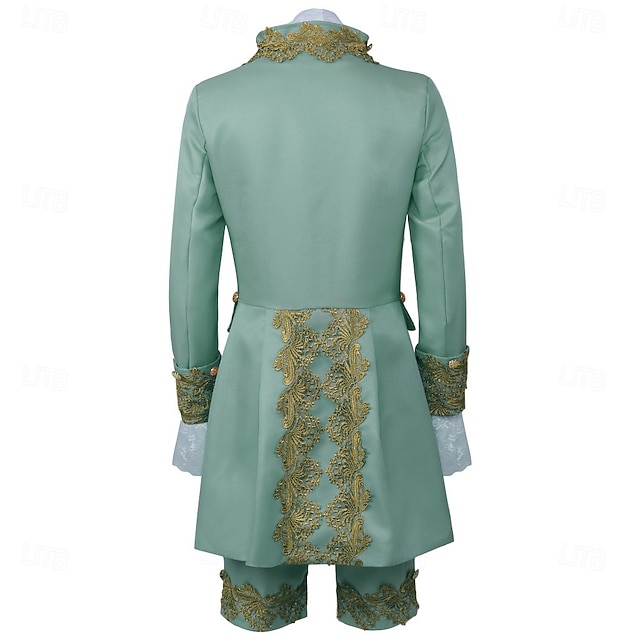 Rococo Baroque Victorian Outfits Fancy Dress Men's Royal Halloween ...