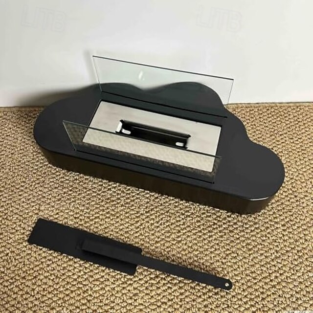 40cm Fireplace, Stainless Steel Tabletop Fireplace, Mini Portable Cloud ...