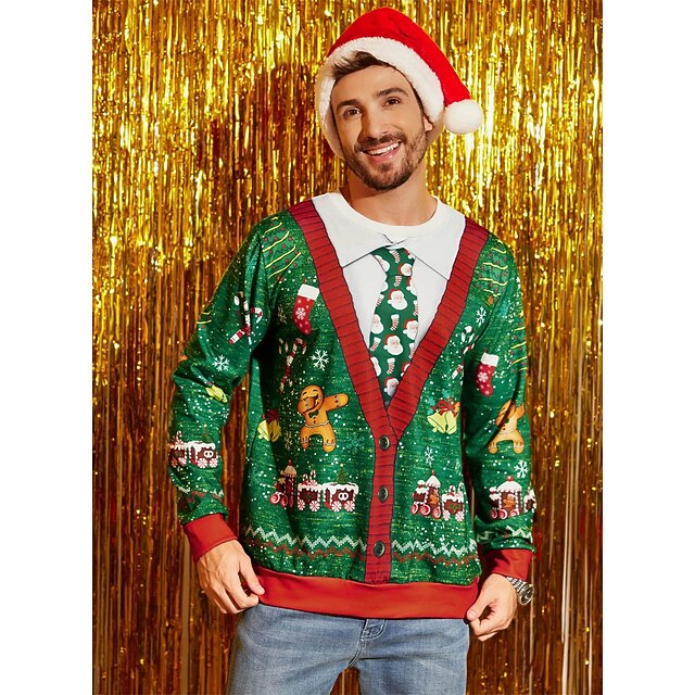 Christmas Crewneck Sweatshirts Sloth Graphic Novelty Funny for Couple's ...