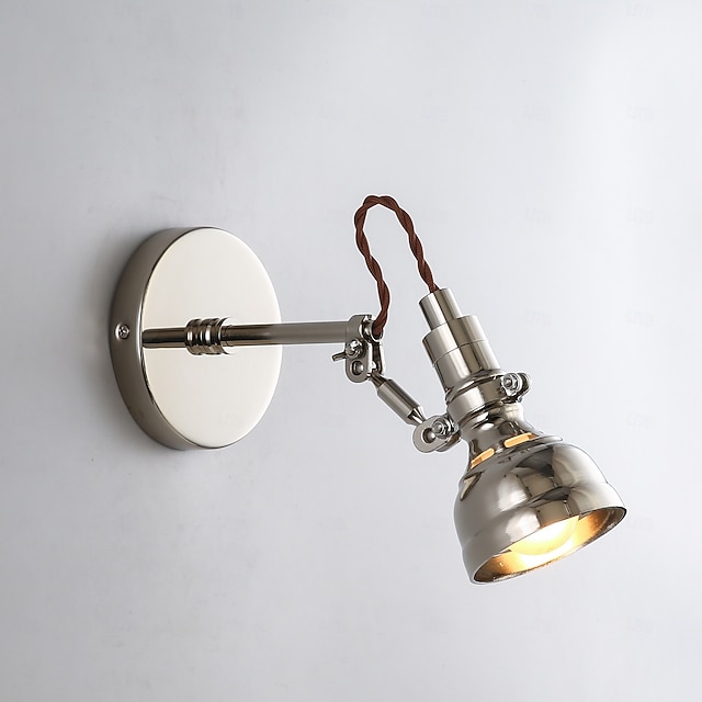 Wall Light with Swivel Joint Antique Finish Spot Light Living Room Lamp ...