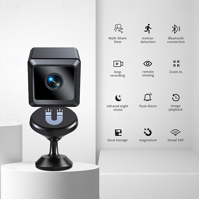 1080P Spy Camera WiFi Camera Hidden Home Security Nanny Cam with Phone ...