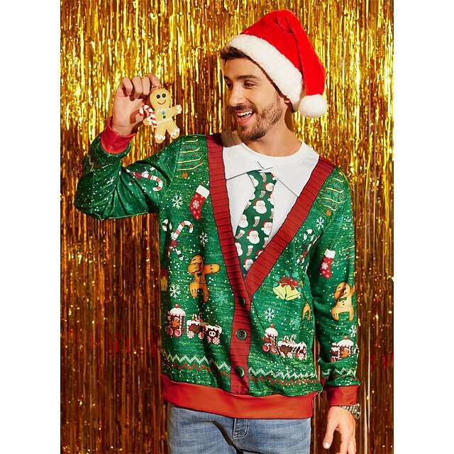 Christmas Crewneck Sweatshirts Sloth Graphic Novelty Funny for Couple's ...