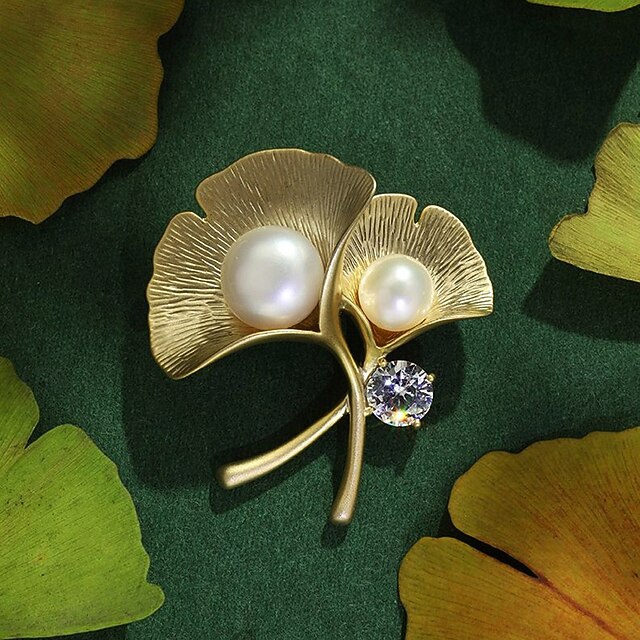 Brooches Floral Fashion Personalized Simple Brooch Jewelry Gold For ...