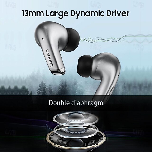 Lenovo LP5 True Wireless Headphones TWS Earbuds In Ear Bluetooth5.0 ...