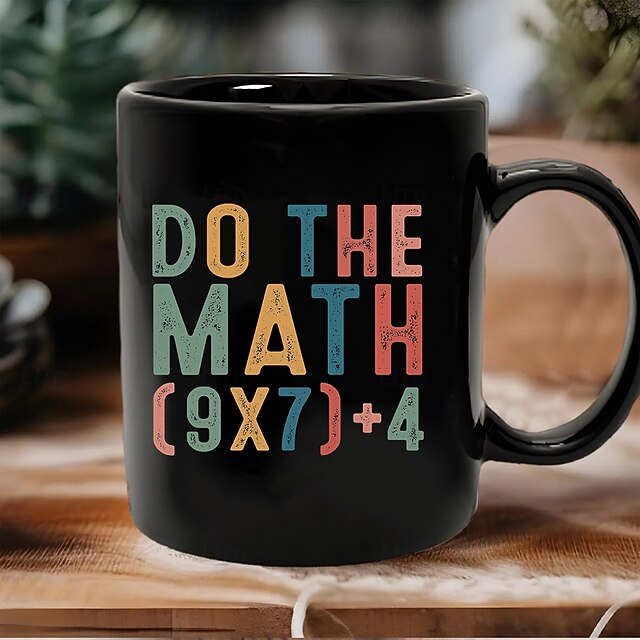 67 Meme Mug Funny Gift Coffee Mug Colorful Do The Math (9X7)4 Design ...