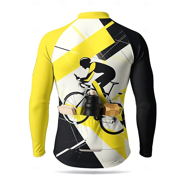 Men's Men Male Running T-Shirt Sports shirts Workout Shirt Geometric Cartoon Character Contrast ...