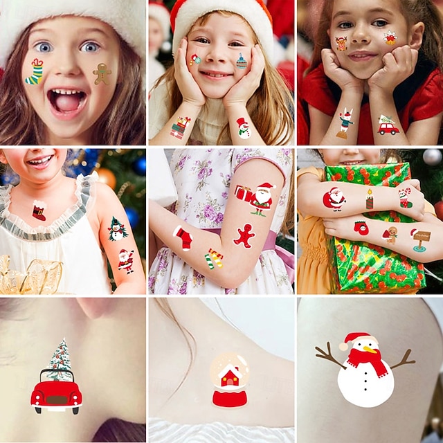 Ideal Christmas Gifts for Grandkids Girls Boys, 10 Sheet Christmas Glow ...