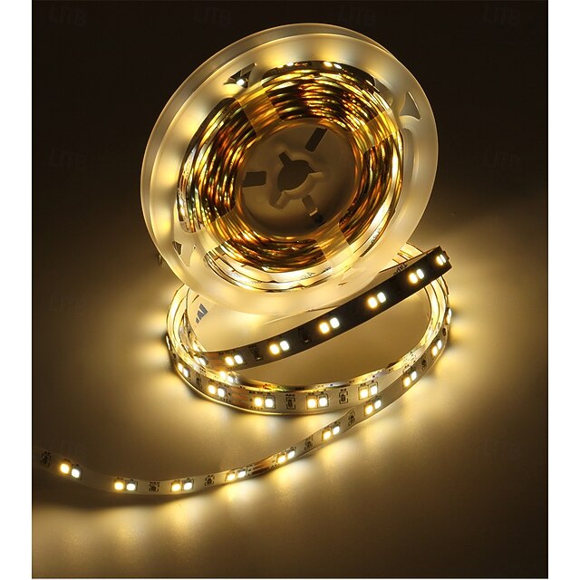 1set 3/5/10m Dual-color Temperature 8mm 24V 2835 LED Strip light ...