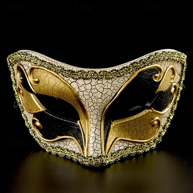 Arlecchina Venetian Mask Columbina Carnival Mask Half Face Adults ...