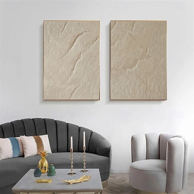 Handmade Oil Painting Hand Painted Vertical Abstract Contemporary ...