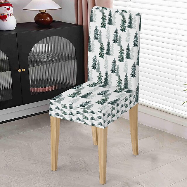 Christmas Tablecloth and Chair Cover Set Soft Peach Skin Fabric Table ...