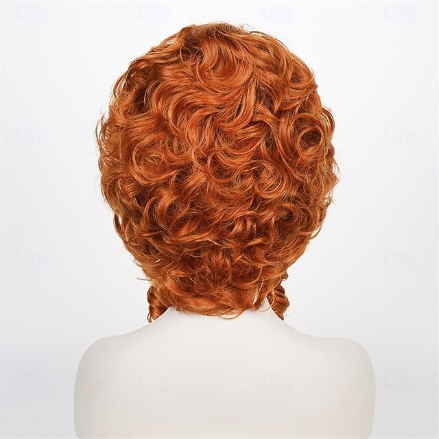 Auburn Brown Victorian Wig for Rococo Costume Cosplay 18th Century ...