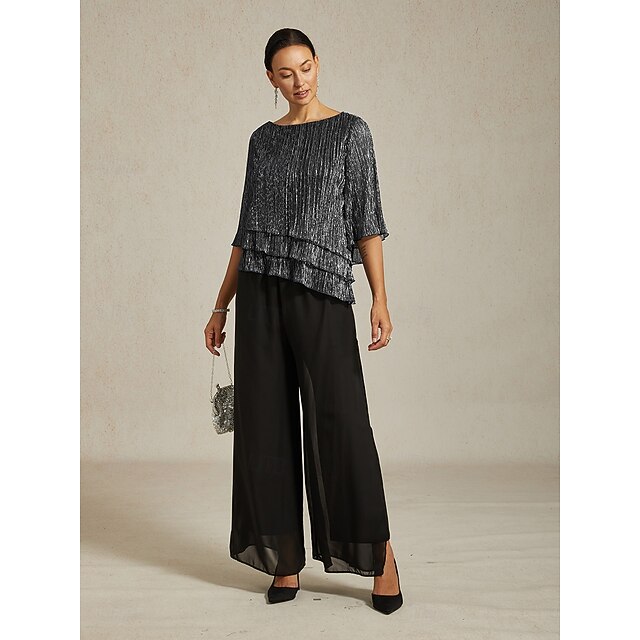 Femmes Chemisier Hauts Élégants Hauts en mousseline de soie Couleur ...