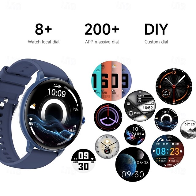 G8 Montre intelligente 1.39 pouce Smartwatch Montre Connectée Bluetooth ...